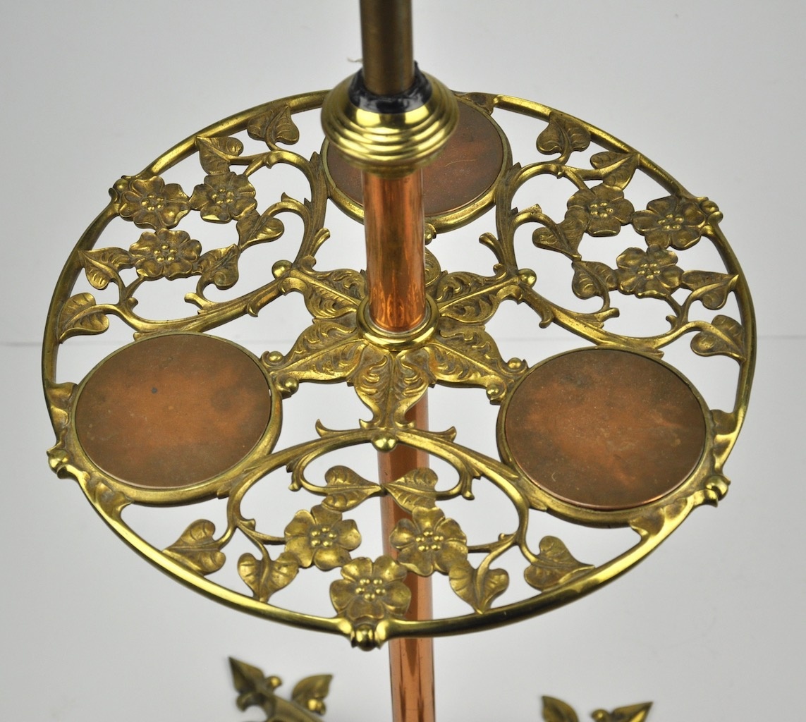 Antique Art Nouveau Floor Lamp - Idla Antiik