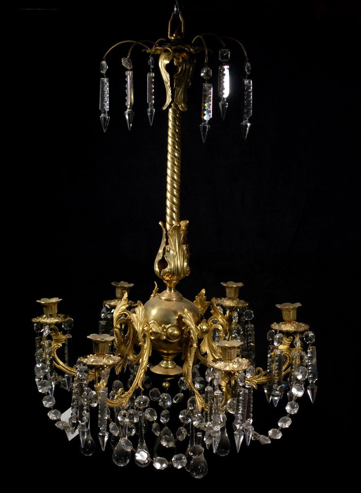 Bronze chandelier - Idla Antiik