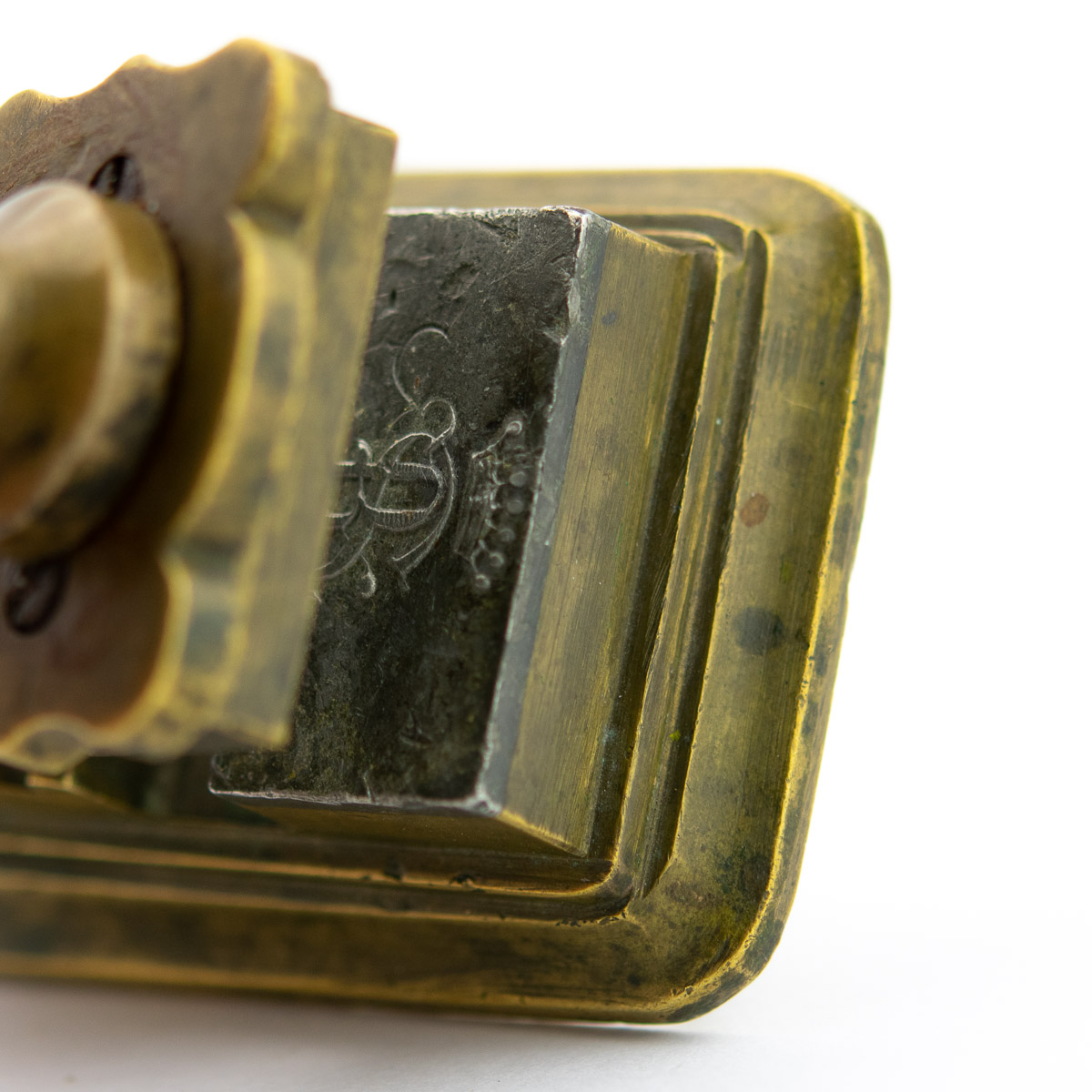 19th century paper stamp, bronze - Idla Antiik