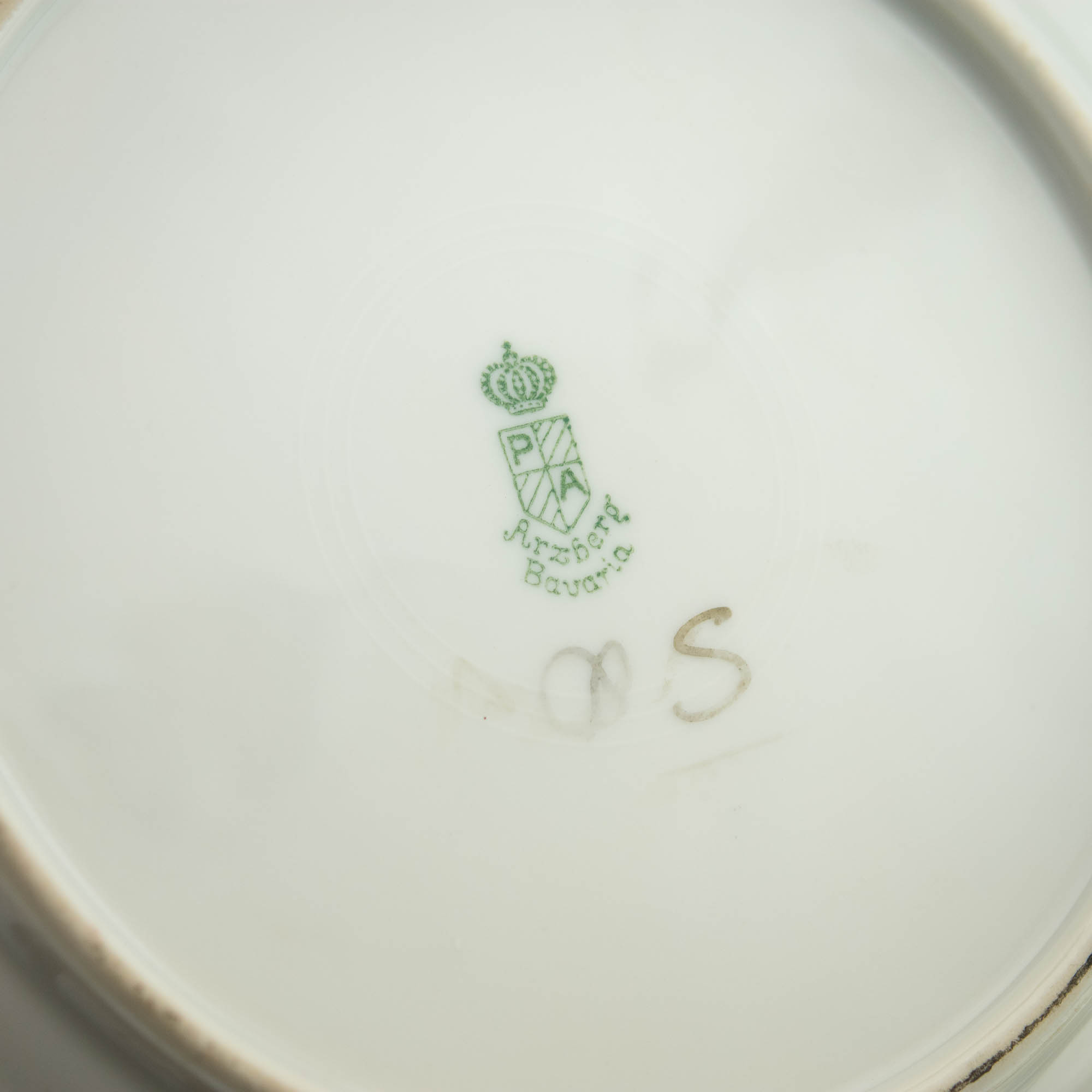 Antiikne portselanist suveniirtaldrik Petseri Klooster,segatehnika ...