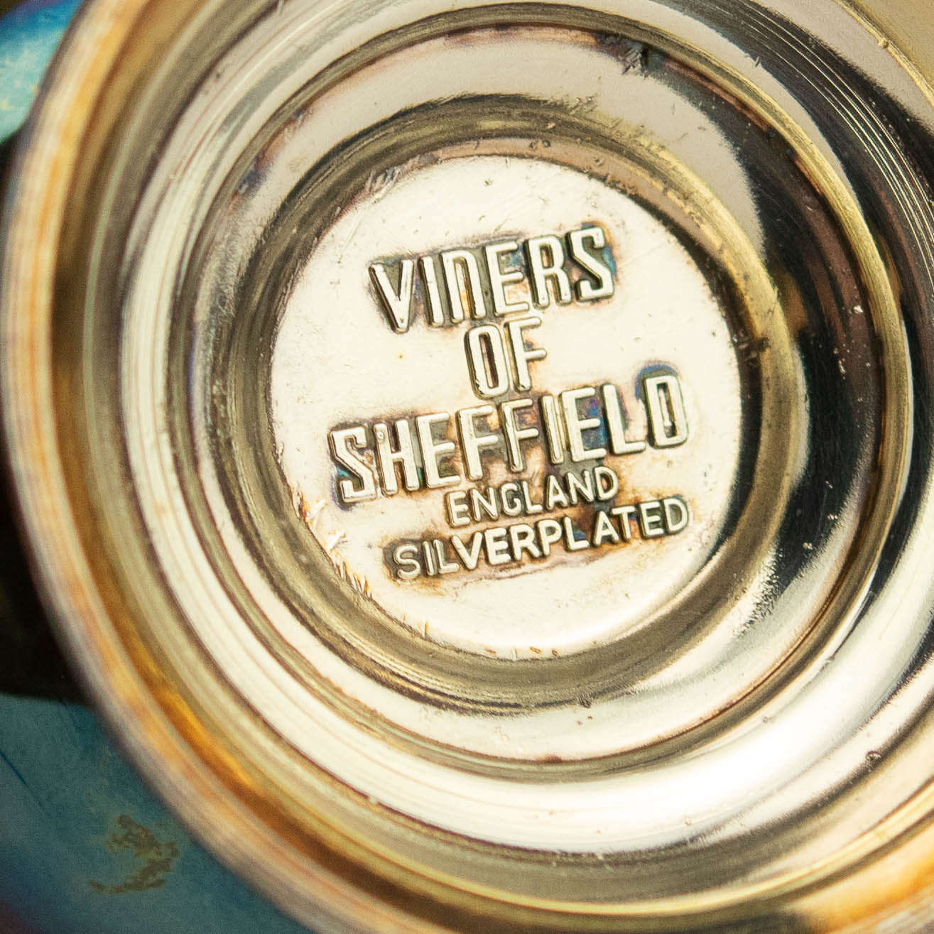 Inglise miniatuurne kuuler, hõbetatud - Idla Antiik