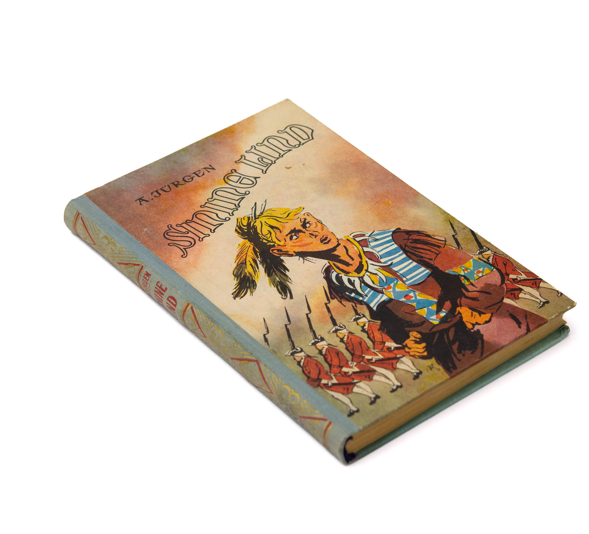 Sinine lind irokeeside kasupoeg,Anna Jürgen 1958a Seiklusjutte maalt ja ...